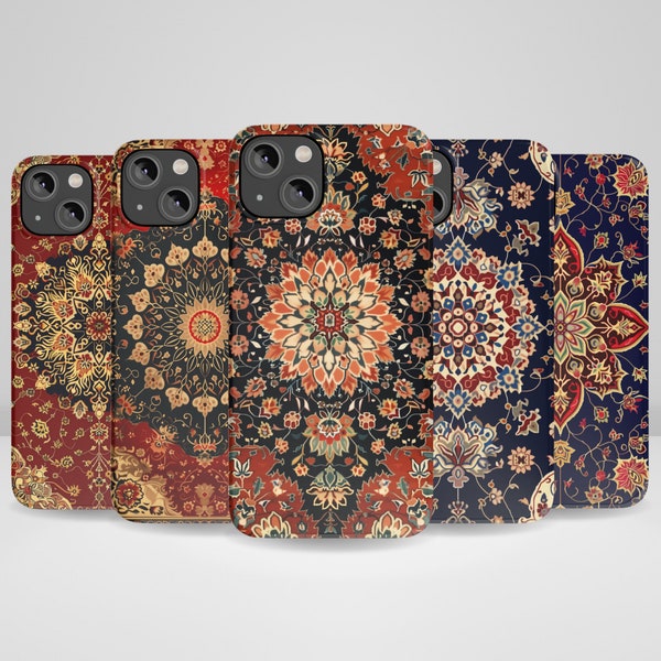 Red Persian Rug - Etsy