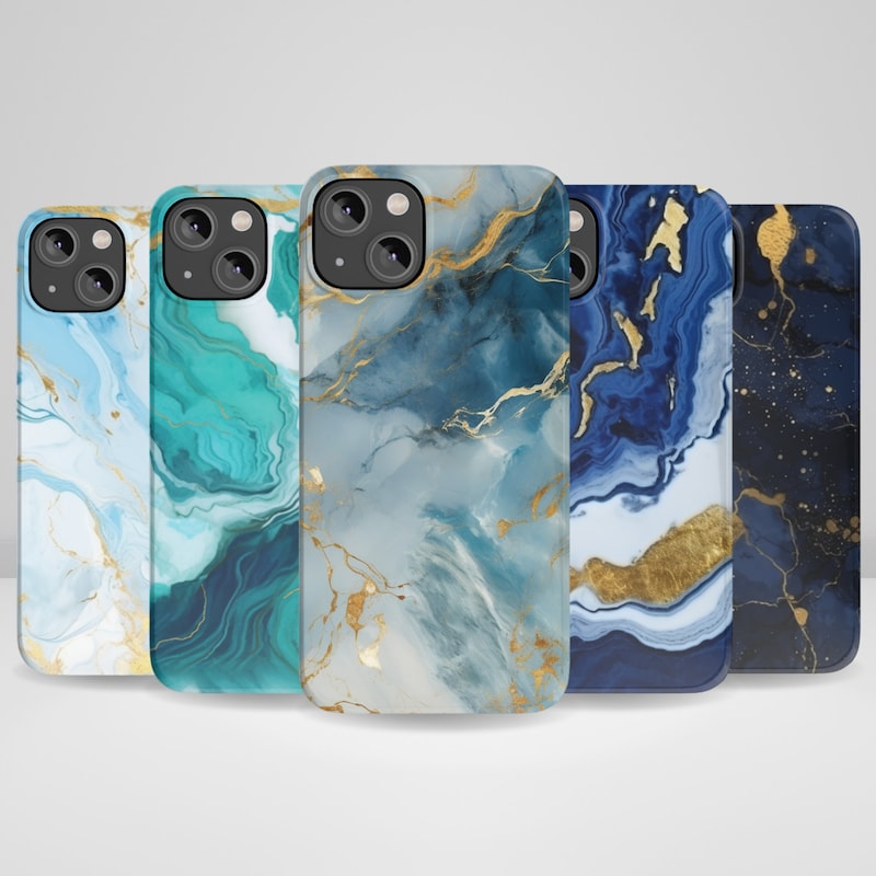 Marble iPhone Case - Etsy