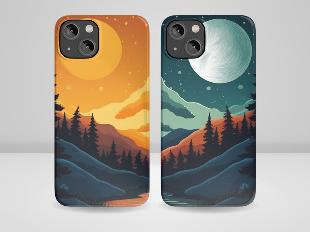 Day & Night Couple Phone Cases, Matching Phone Cases Fit for iPhone 16 ...