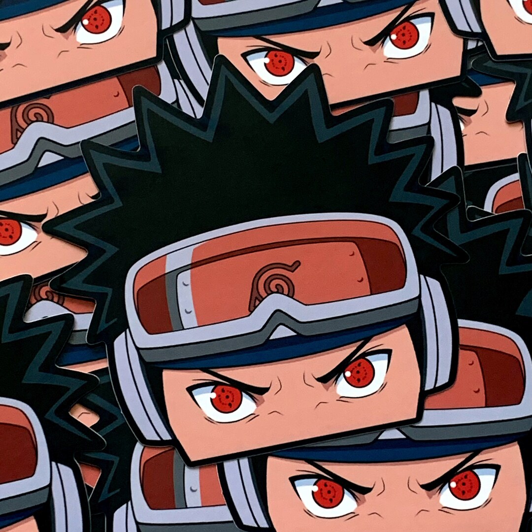 OBITO PEEKER STICKER - Etsy