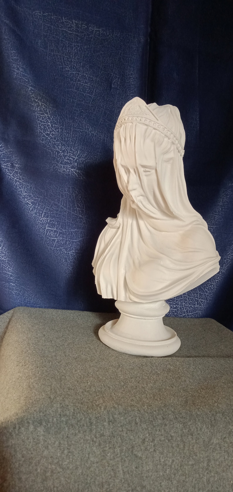 Veiled Lady Bust, Virgin Lady Statue Sculpture, Large Female Statue,the ...