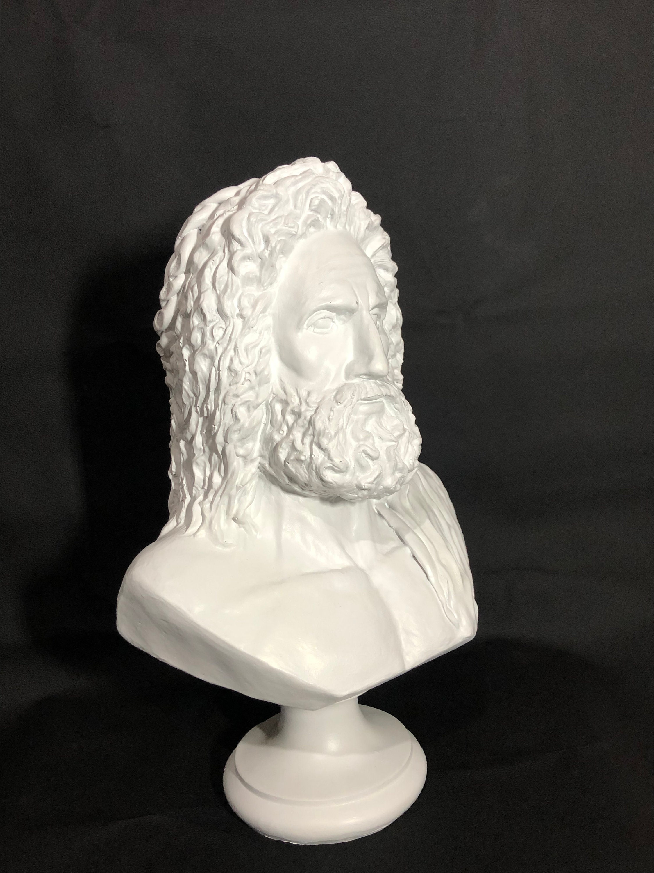 Statue, Zeus, God, Greek God, Dad God, Hand Made, Home Decor - Etsy