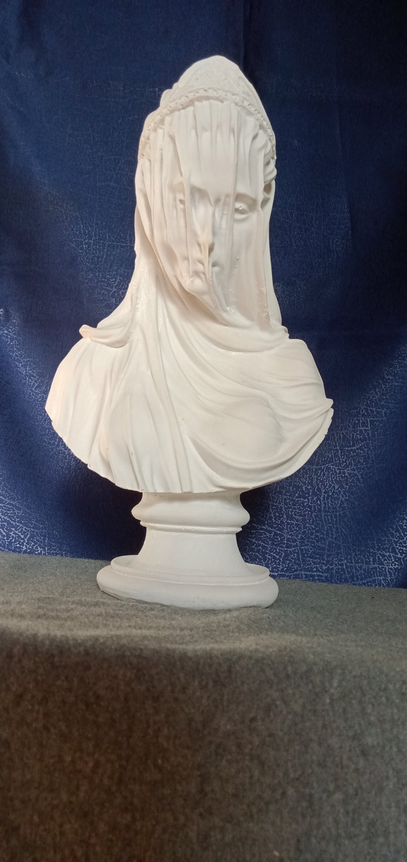 Veiled Lady Bust, Virgin Lady Statue Sculpture, Large Female Statue,the ...