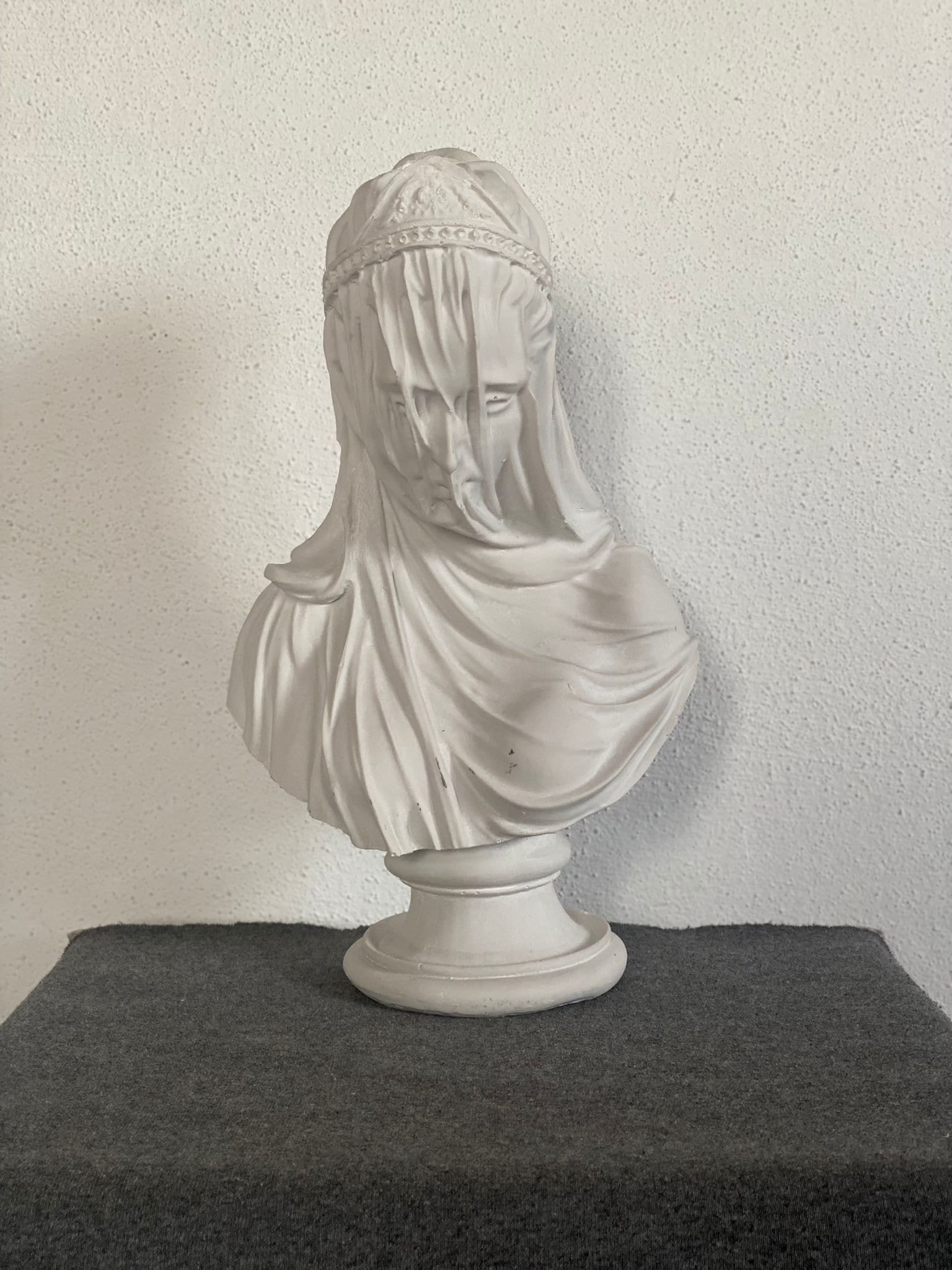 Veiled Lady Bust, Virgin Lady Statue Sculpture, Large Female Statue,the ...
