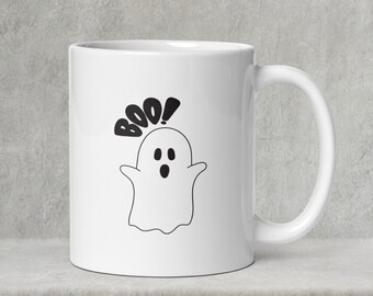 Retro Lets Go Ghouls Funny Ghost Halloween Mug - Etsy