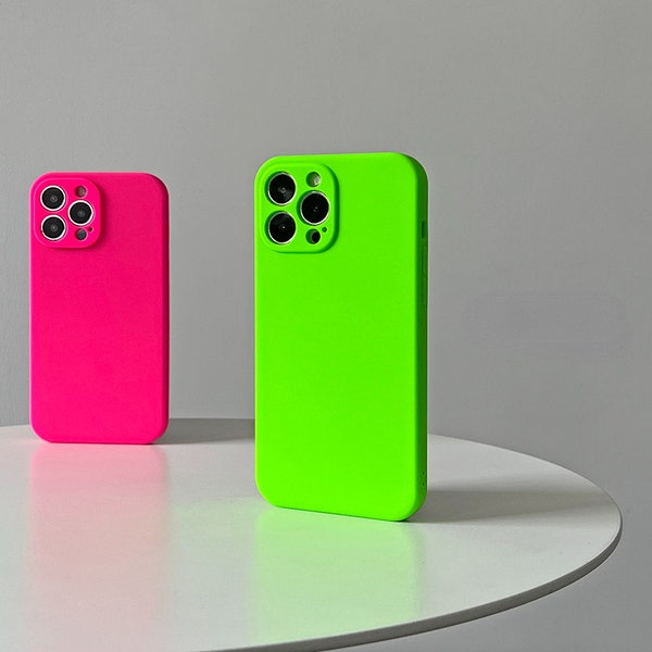 Neon Iphone Case - Etsy