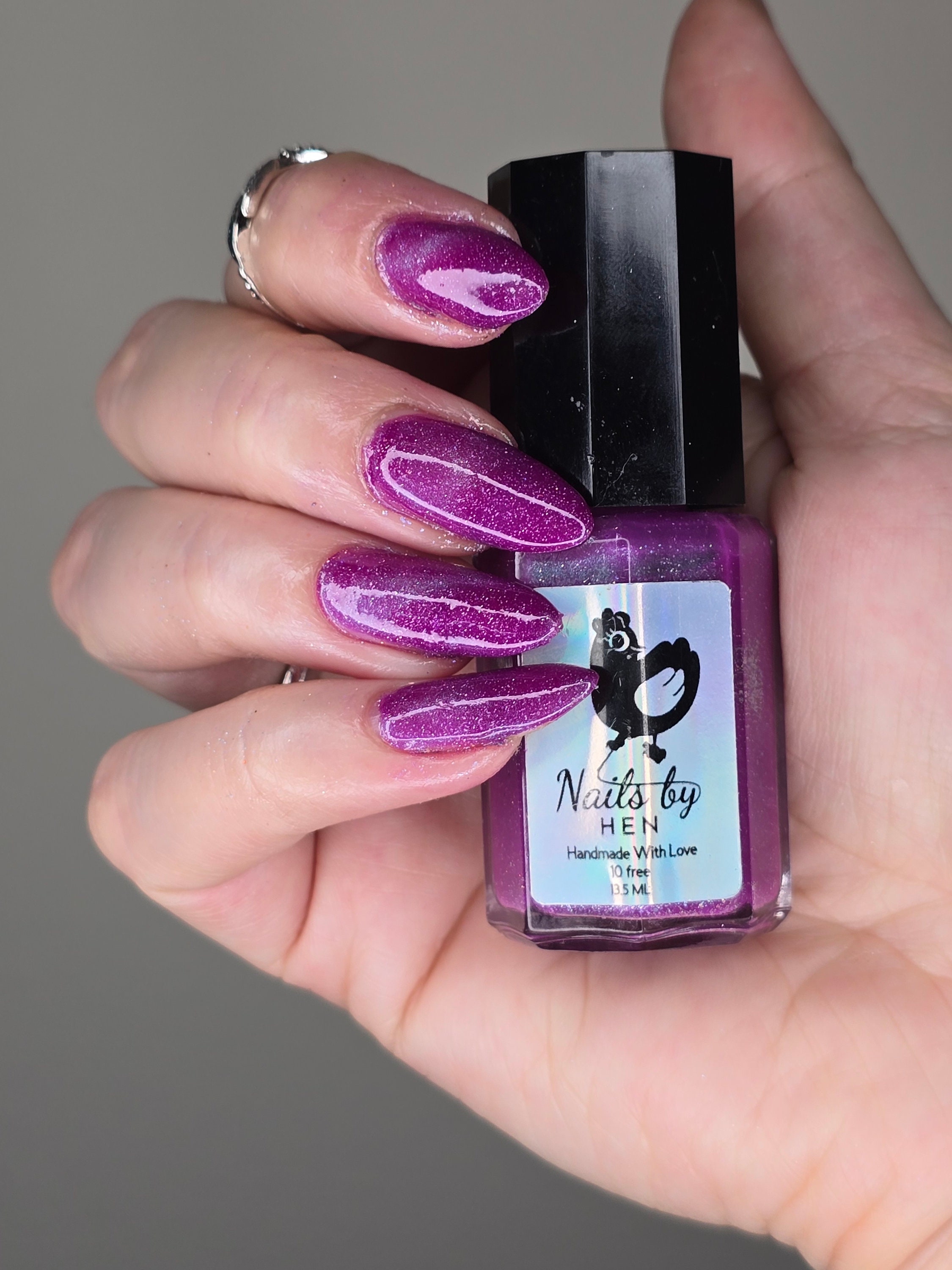 Comet Nishimura Magnetic Handmade Nail Polish - Etsy