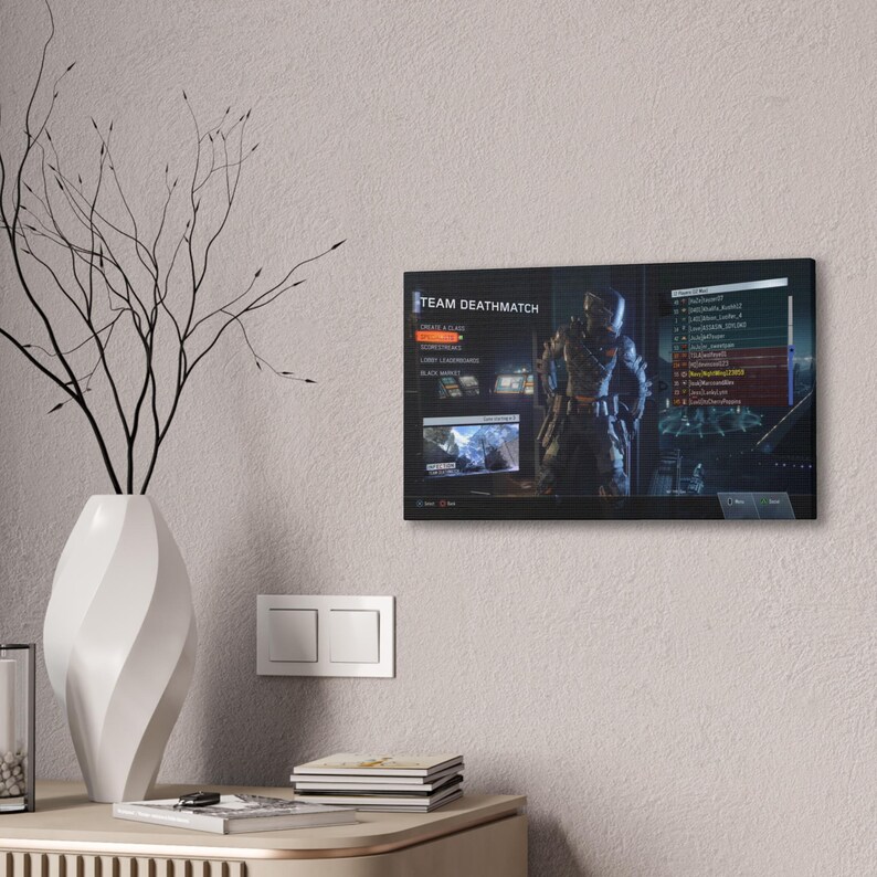 Call of Duty Black Ops 3 Lobby Loading Screen Canvas - Etsy