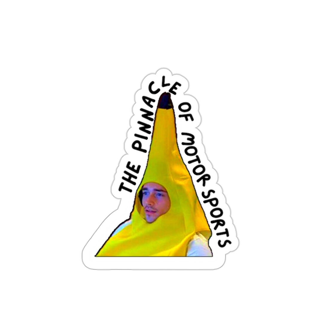 Charles Leclerc Banana Suit F1 Stickers Gift for F1 Fans - Etsy