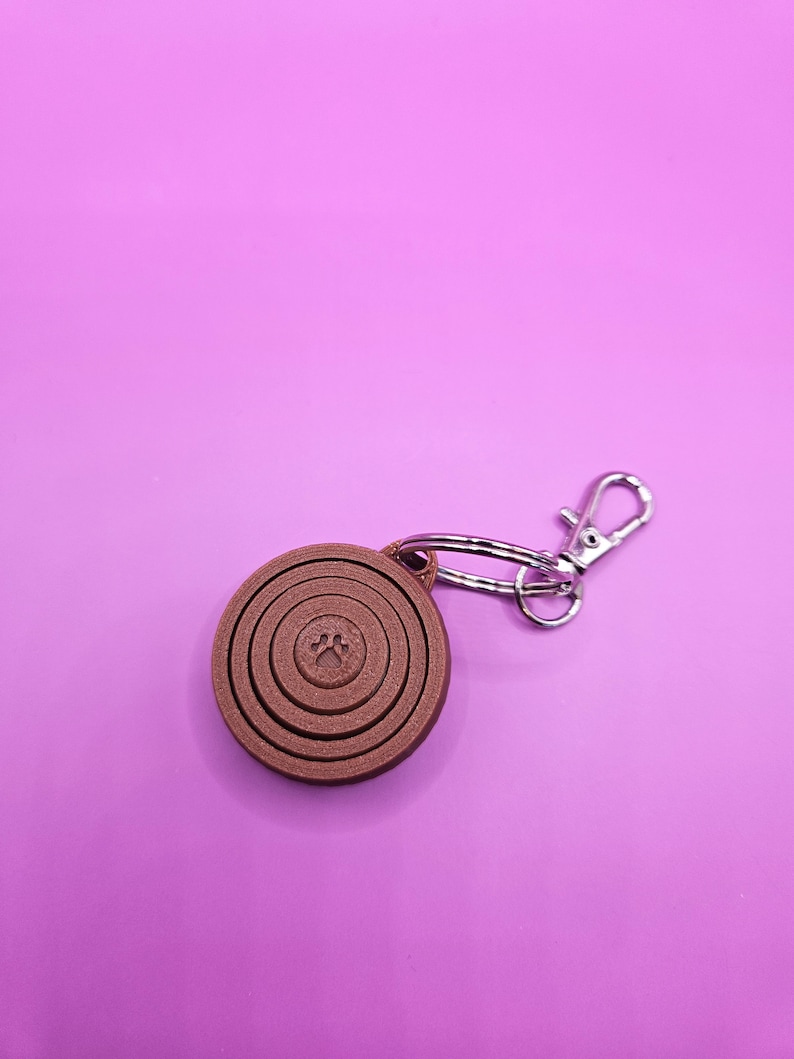 Keychain Fidget Spinner Gyroscope 3d Printed | ADHD, ADD, Anxiety ...