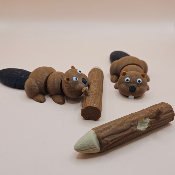 Beaver Toy - Etsy