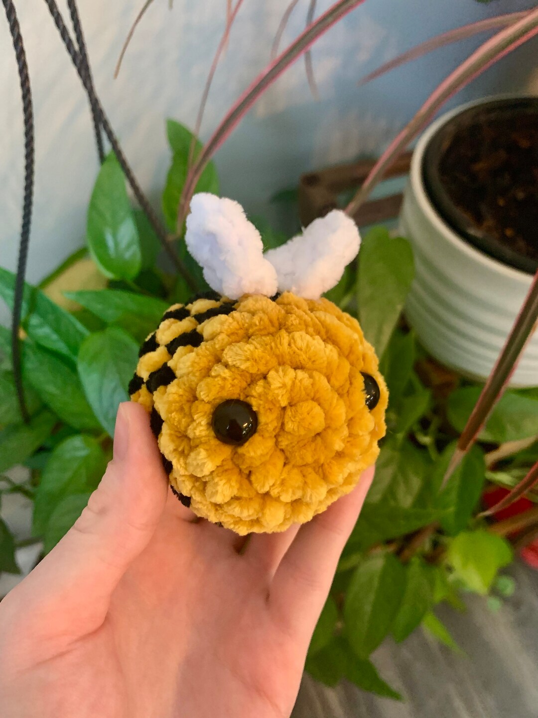 Crochet Mini Bee Crochet Bumble Bee Bee Amigurumi Crochet - Etsy