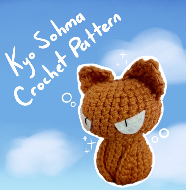 PDF Pattern Fruits Basket Kyo Sohma Chibi Amigurumi Crochet - Etsy