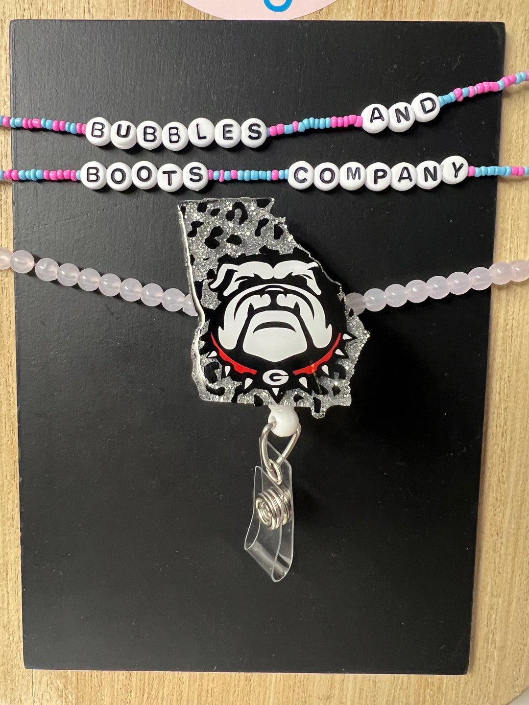 Georgia Badge Reel - Etsy