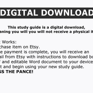 Comprehensive PANCE Study Guide Bundle / Blueprint / Chart / Physician ...