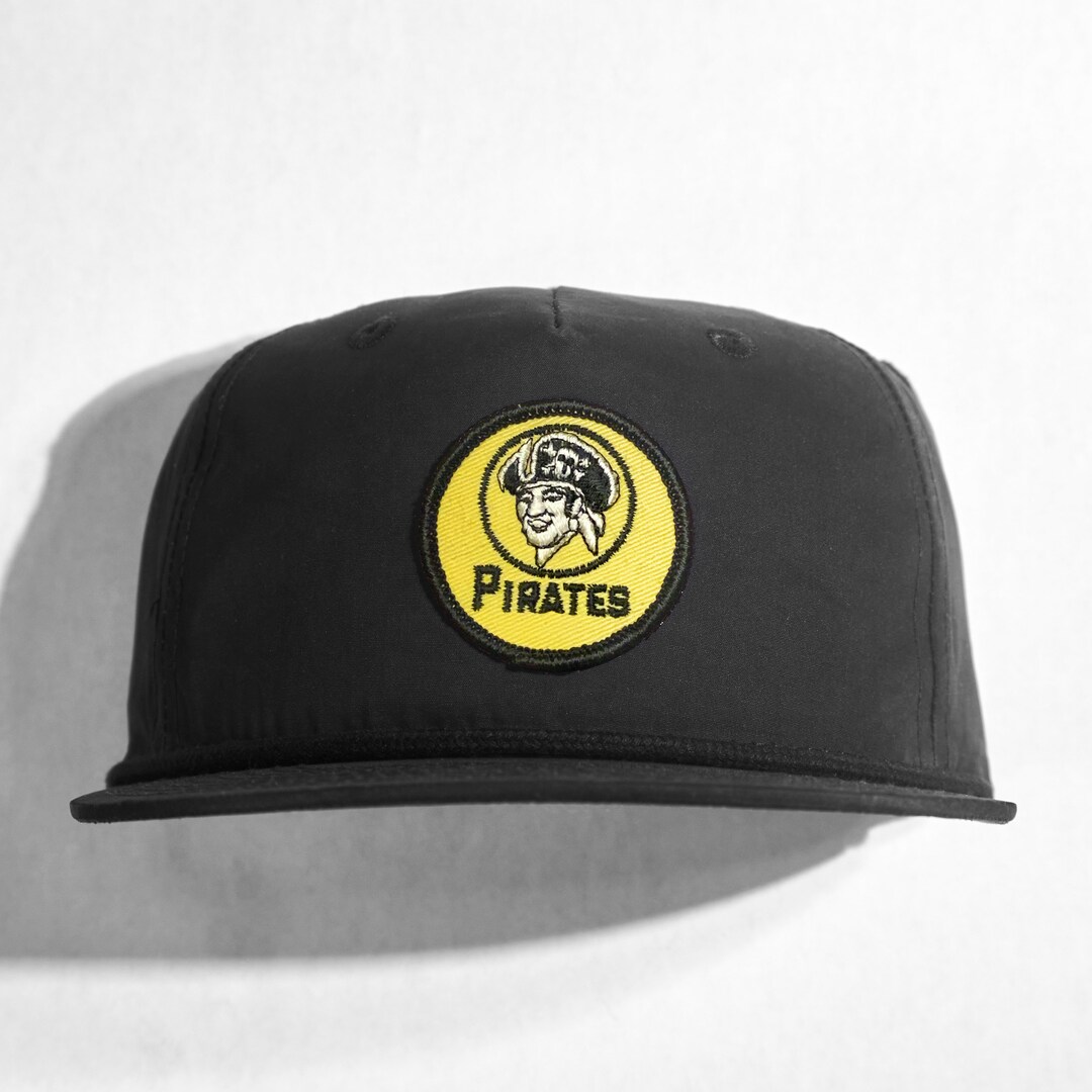 Pittsburgh Pirates Black Rope Snapback Hat Unisex Vintage Style MLB ...