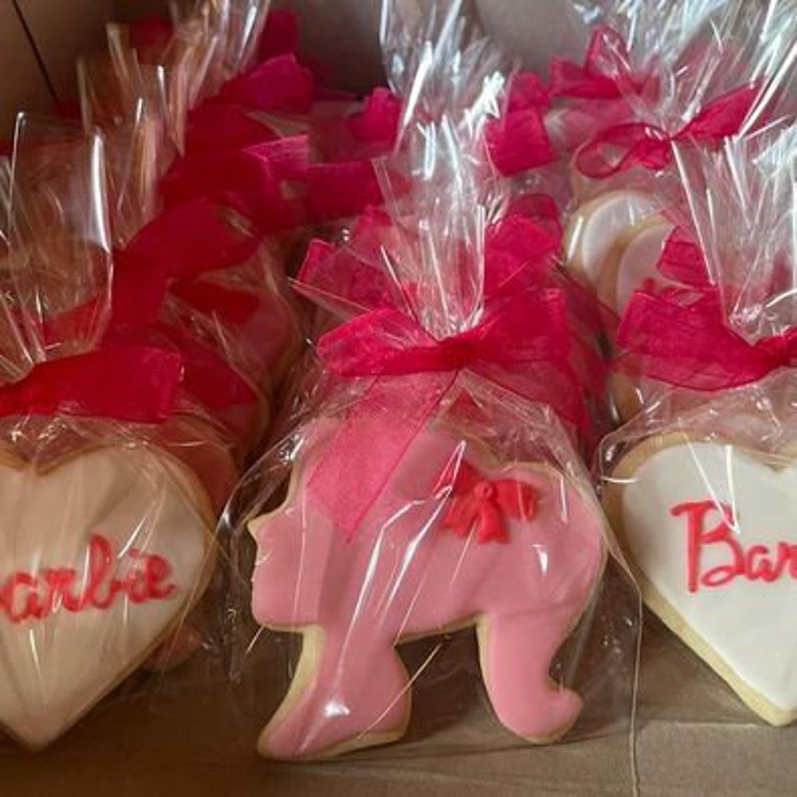 Barbie Cookies Birthday Barbie Theme Cookies Party Favors Barbie for ...
