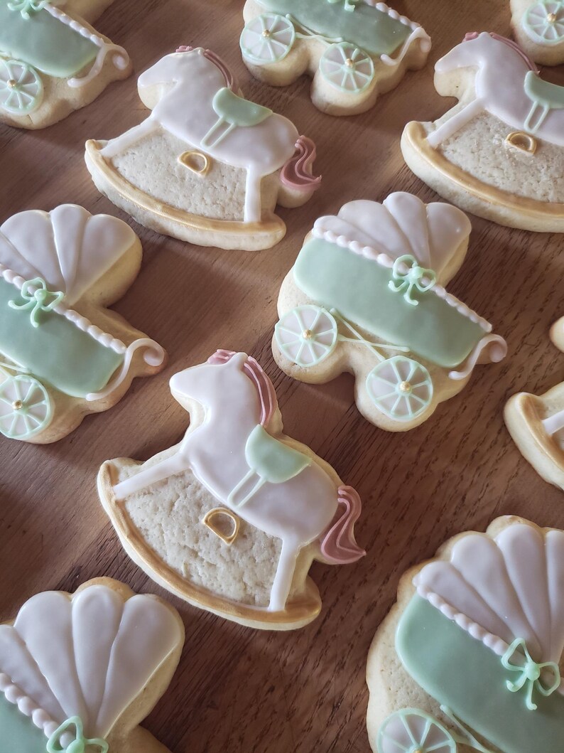 On Cloud Nine Baby Shower Cookies - Etsy