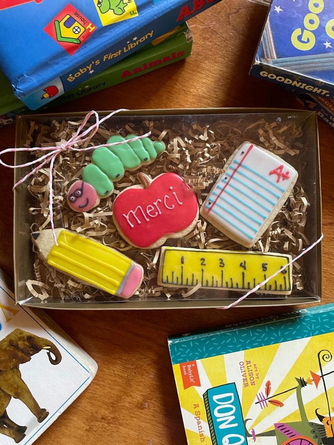 Teacher Appreciation Cookie Box Teacher Gifts End of Year Teacher Gift ...
