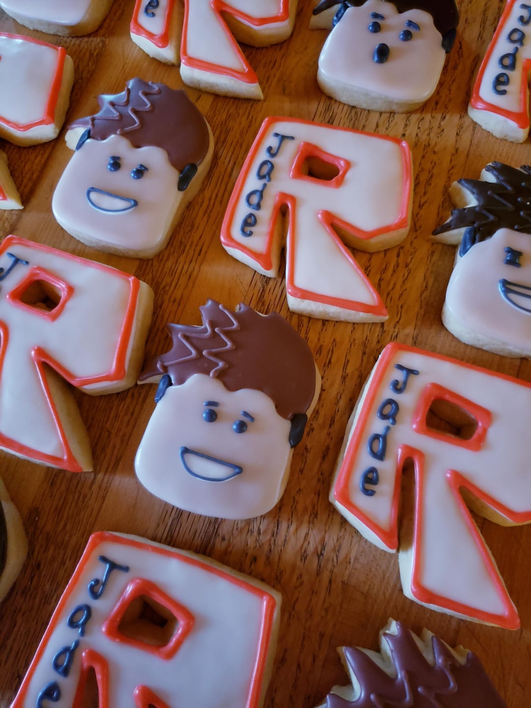 Personalized Roblox Cookies Roblox With Nambirthday Roblox Cookies - Etsy
