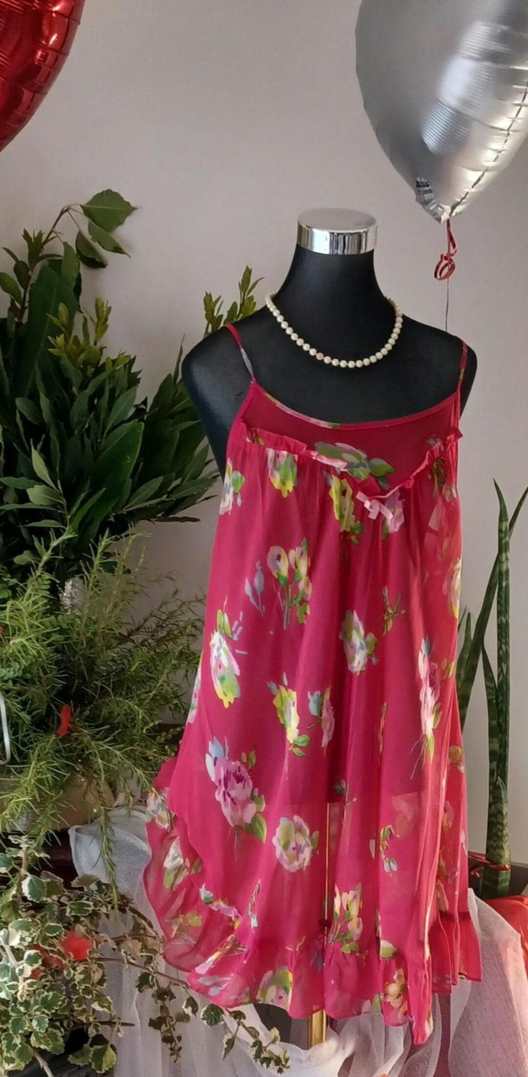 Sash & Rose Baby Doll Top Floral L - Etsy