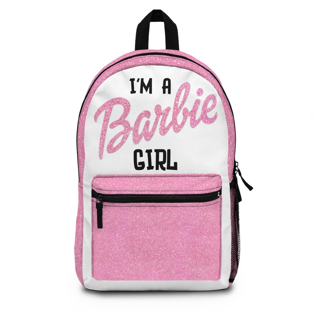 Barbie Backpack Barbie Merch Barbie Gifts Barbie School - Etsy