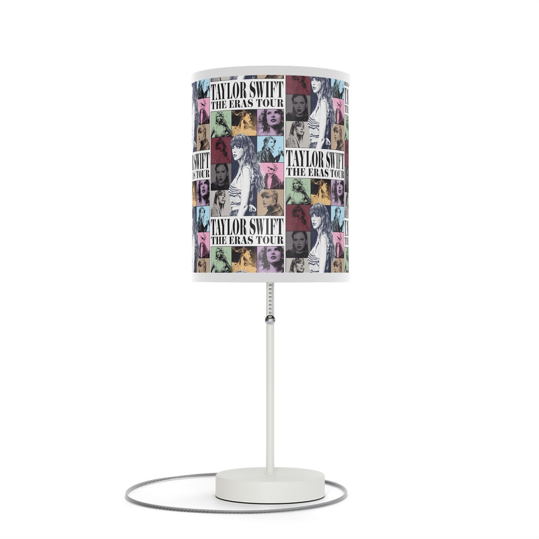 Eras Tour Lamp on a Stand Printed Glitter Eras Tour Merch - Etsy