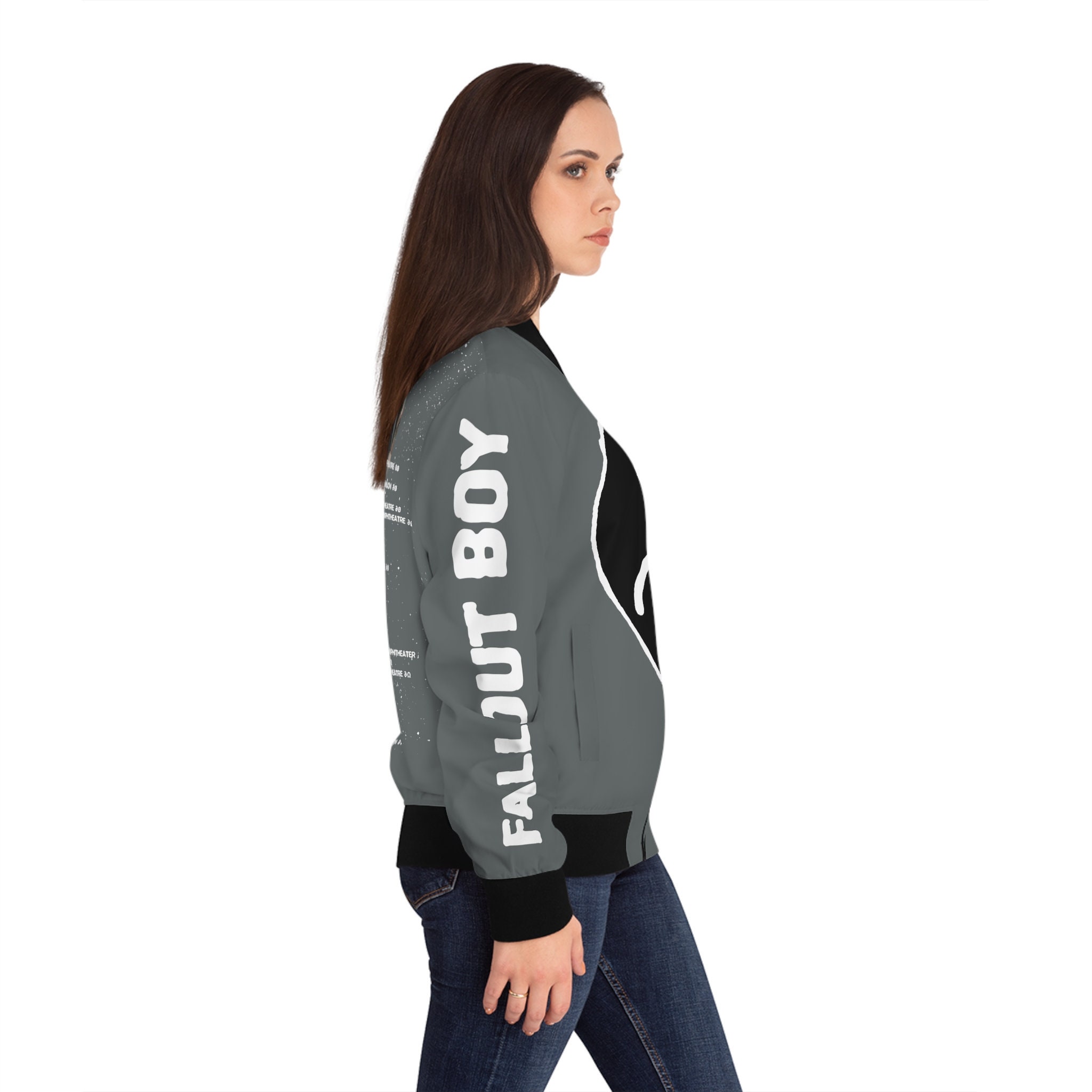 Fall Out Boy Women's Bomber Jacket Designed & Sold By Freddi ...