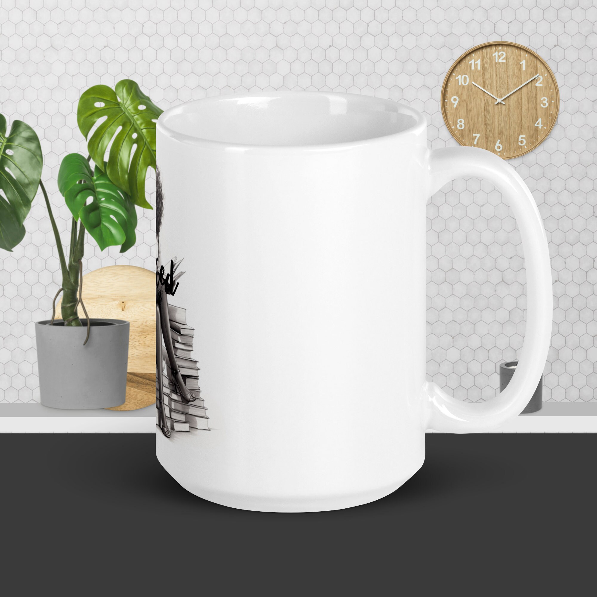 BOOKED AND BUSY- Black Girl Magic- Ceramic Glossy 110z Coffee Mug - Etsy