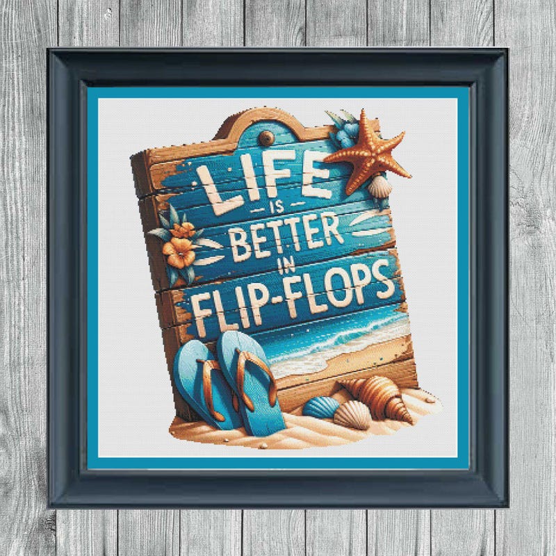 Thread Flip Flops - Etsy