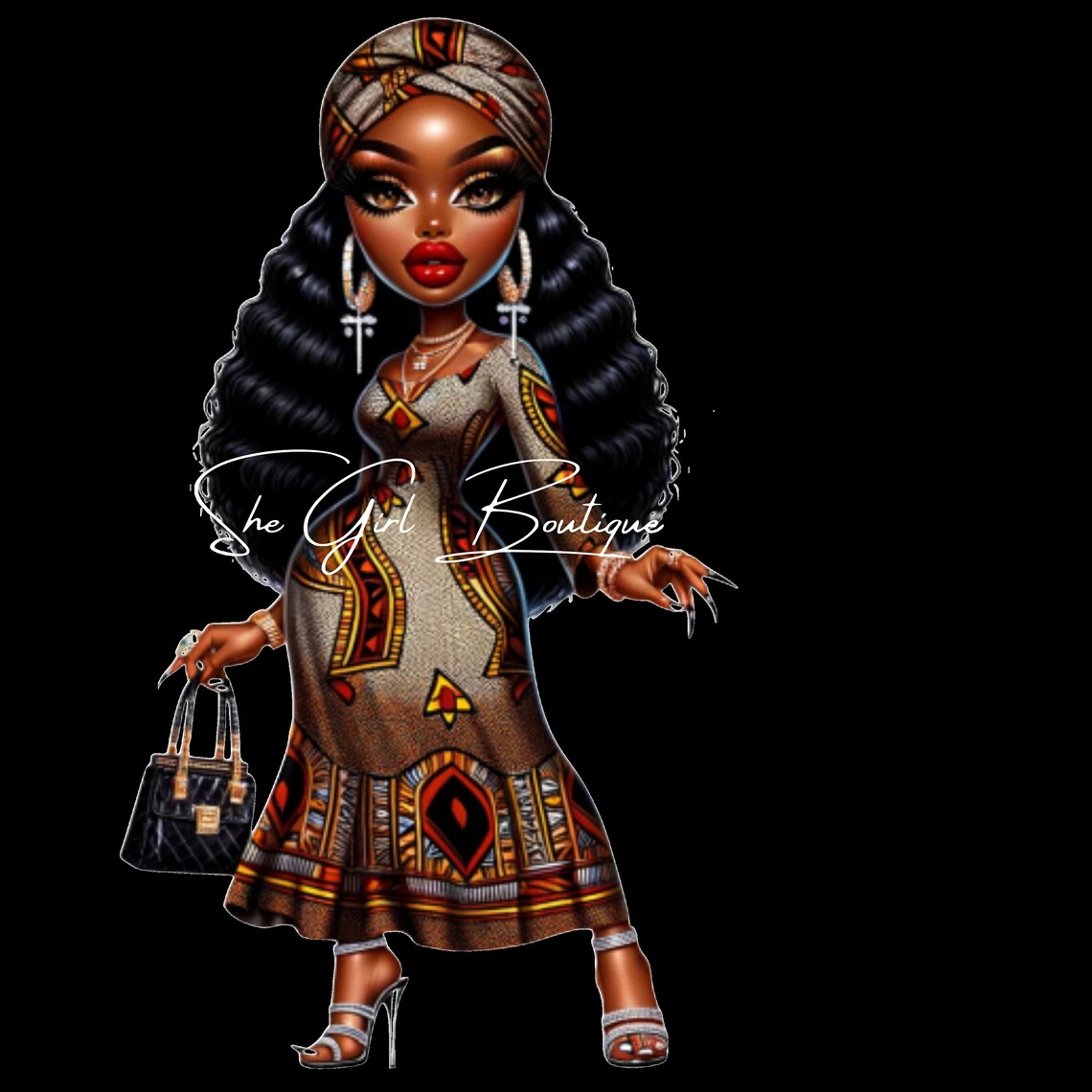Ai African Print, Black History, Chibi Black History, Chibi Beauties ...