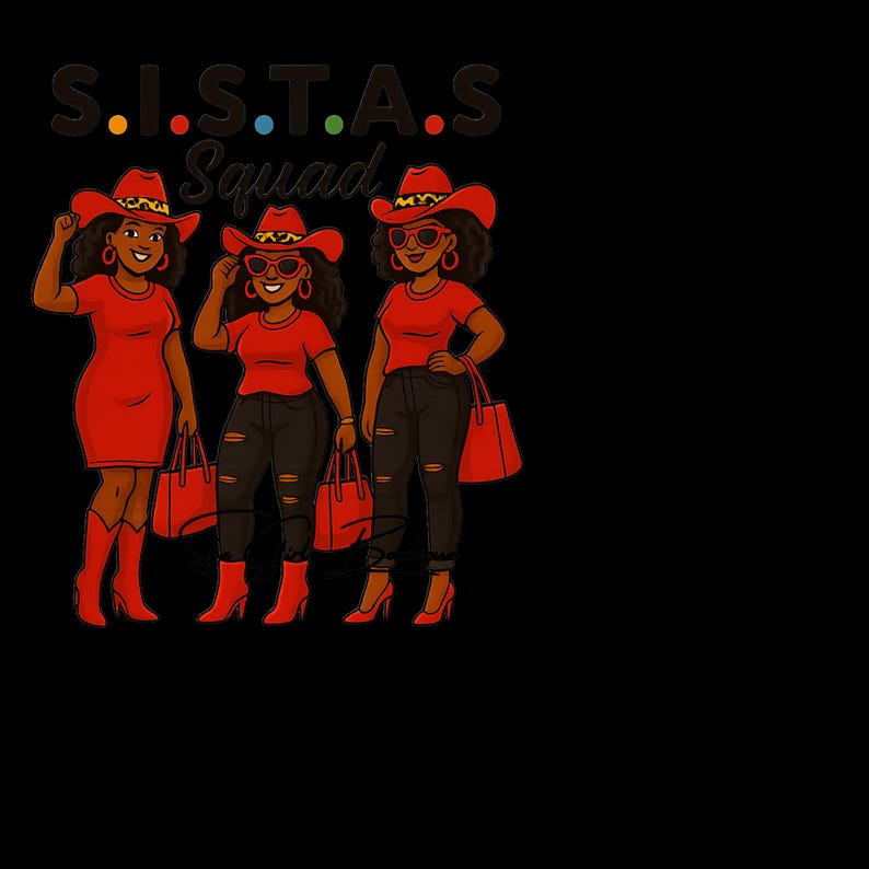 SISTAS Squad - Fun Sorority SVG - Inspirational Template - for Crafters ...