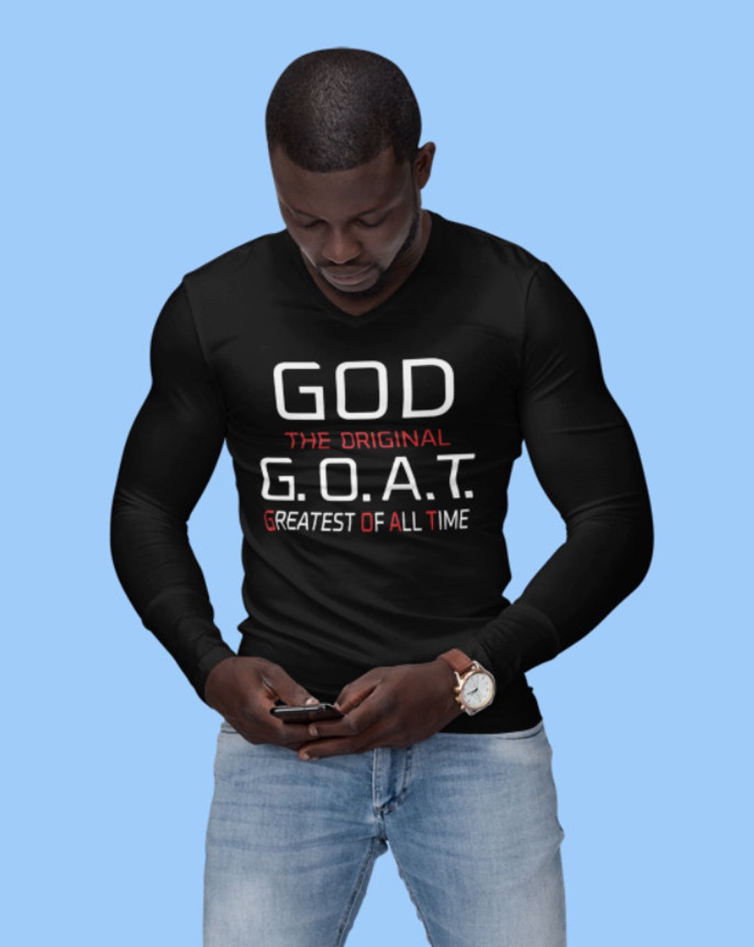 God, the Original G.O.A.T. SVG - Christian SVG - Greatest of All Time ...