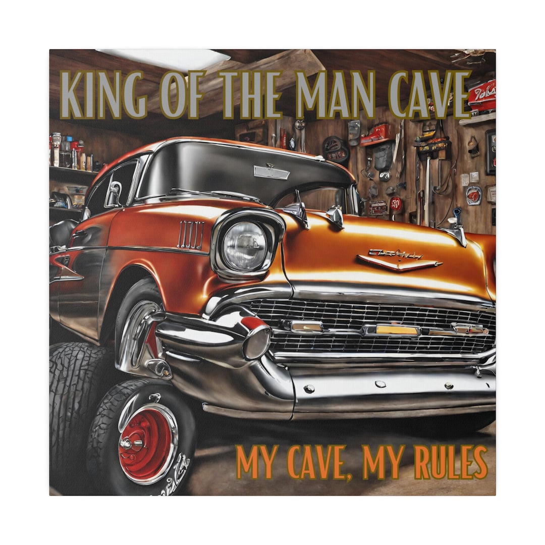 Wall Decor | Man Cave | Man Cave Artwork | Home Decor | Man Cave Art | Man Cave Matte Canvas ...