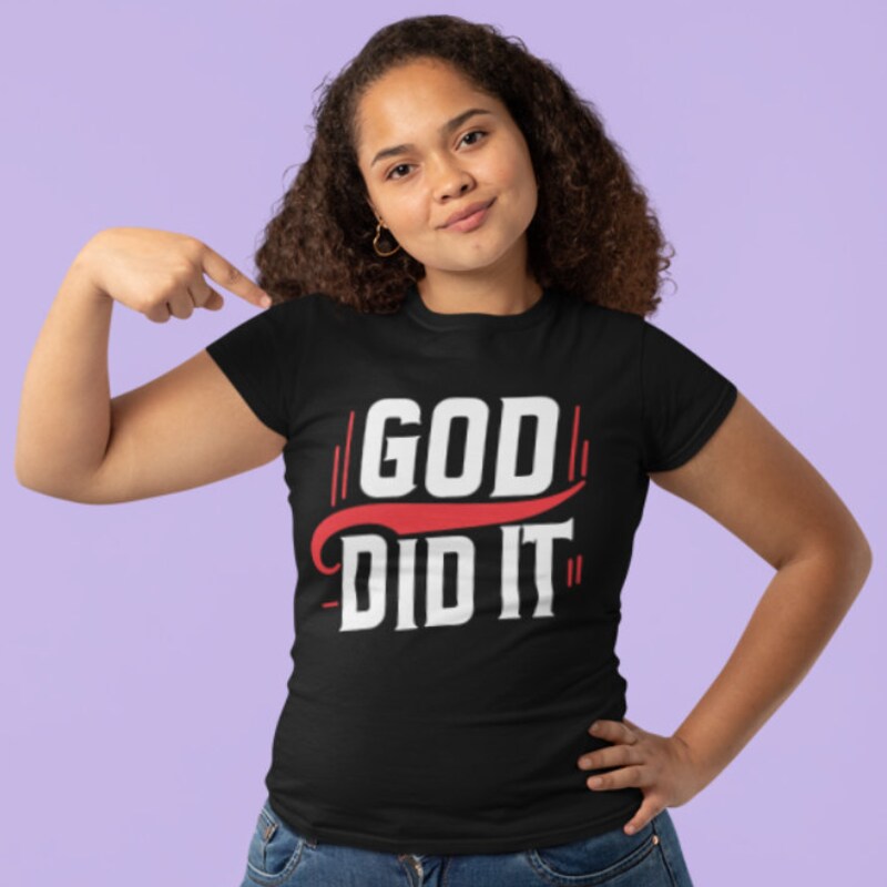 God Did It Svg - Etsy