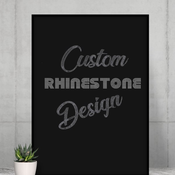 Rhinestone Custom - Etsy