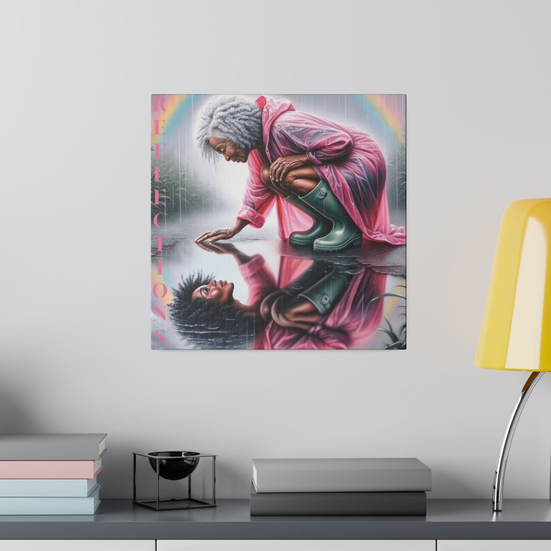 Inner Self Reflection | Self Reflections Artwork | African American ...