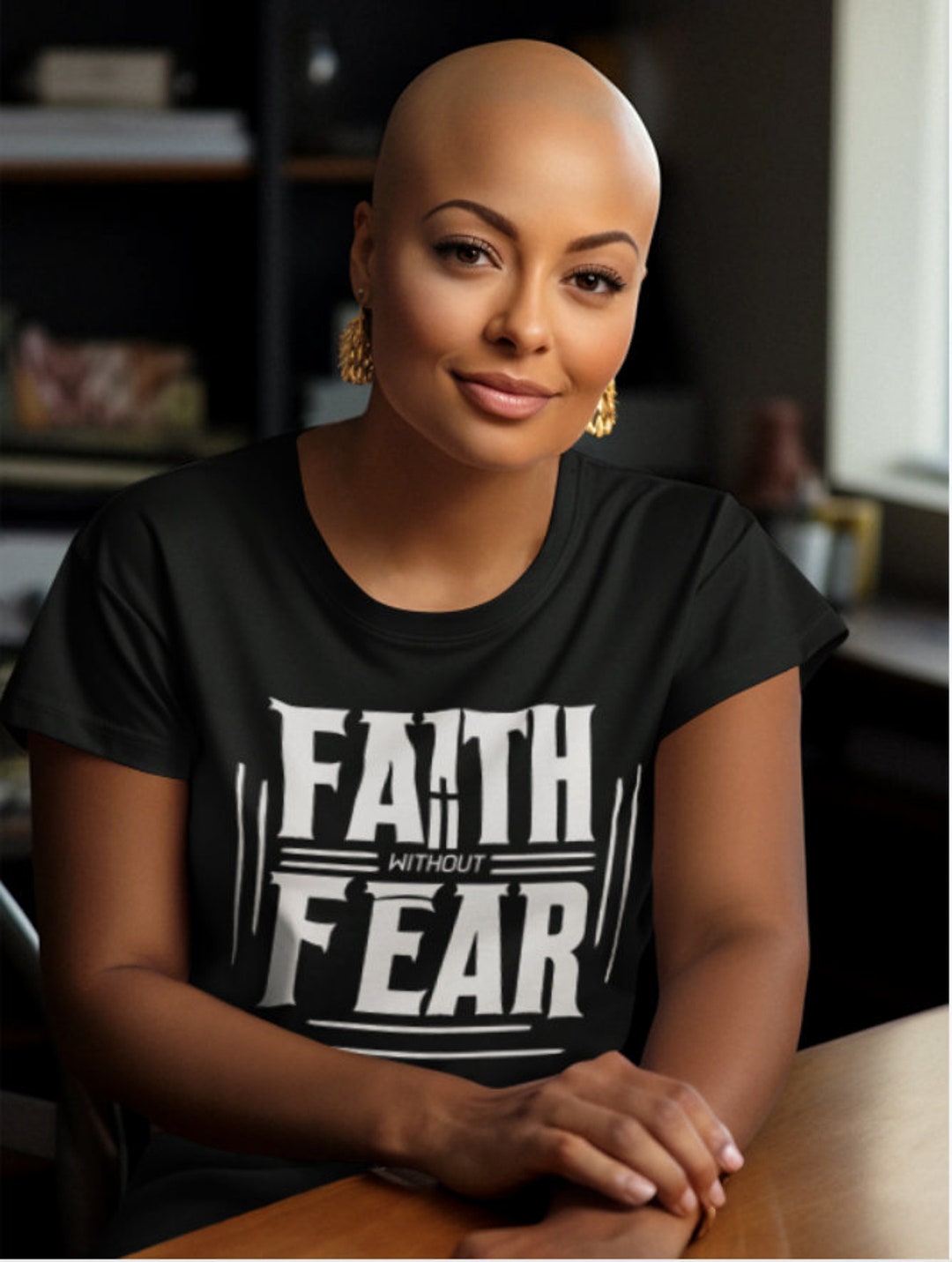 Faith Without Fear, Christian Template, Christian Digital Template ...