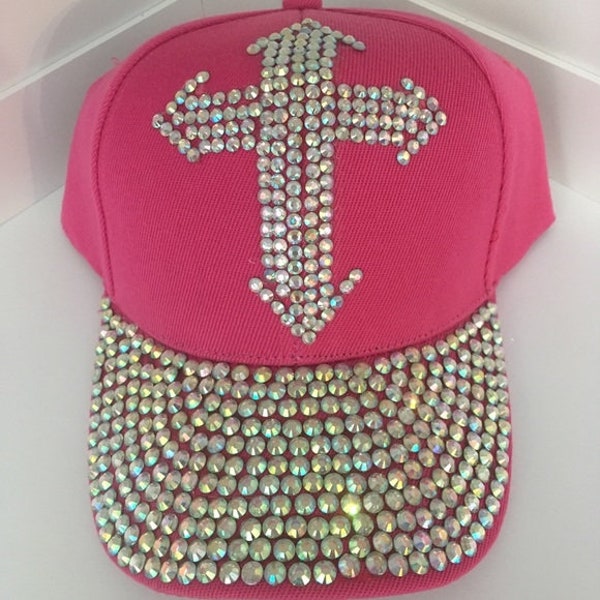 Bling Cross Hat - Etsy