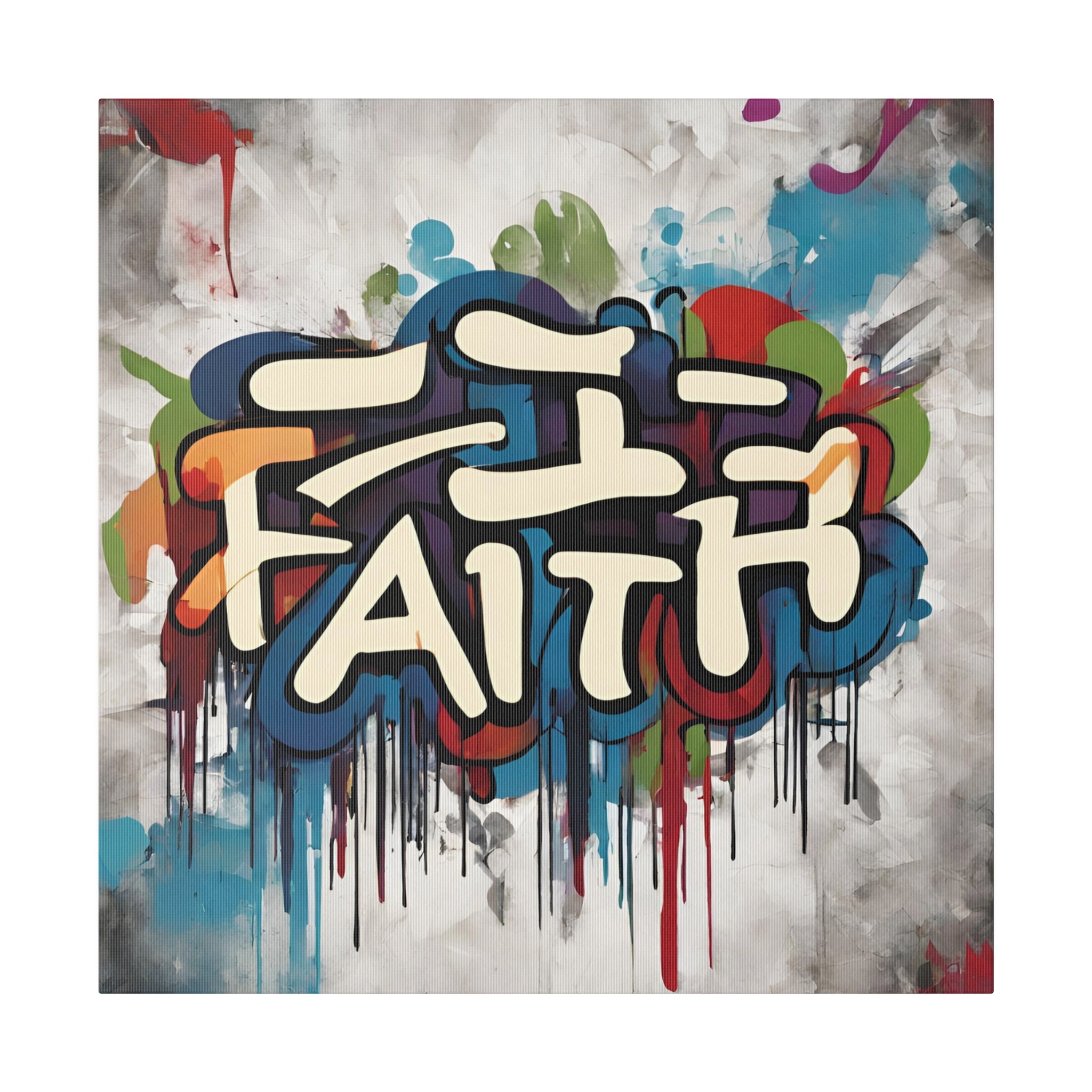Faith Graffiti Faith Graffiti Artwork Faith Graffiti Print - Etsy
