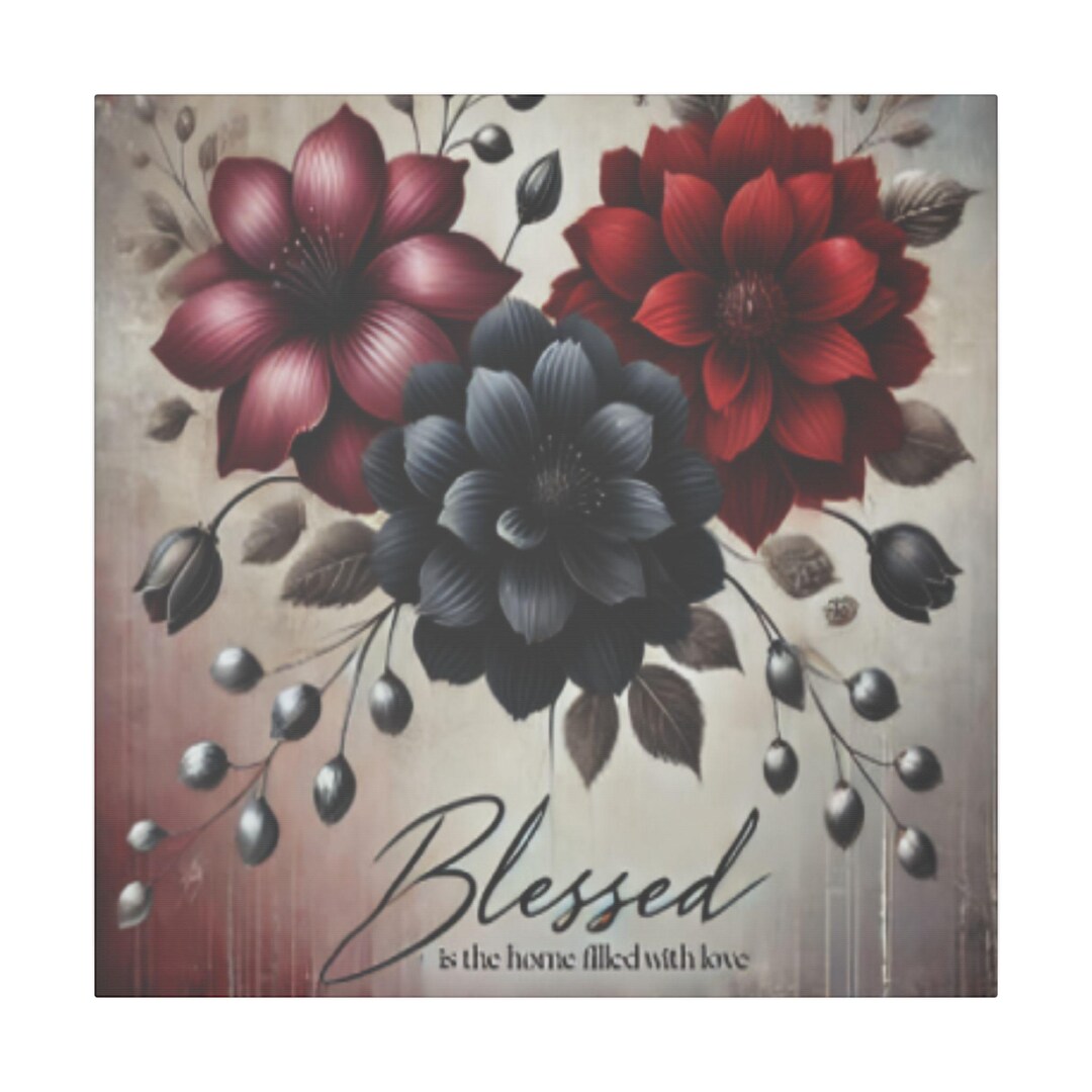 Blessed is the Home Print | Blessed is the Home Artwork | Wall Decor ...