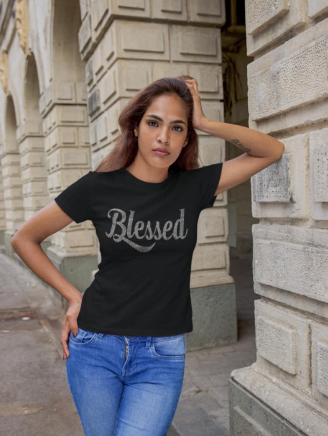 Rhinestone Blessed, Blessed Rhinestone, Digital Blessed, Simply Blessed ...