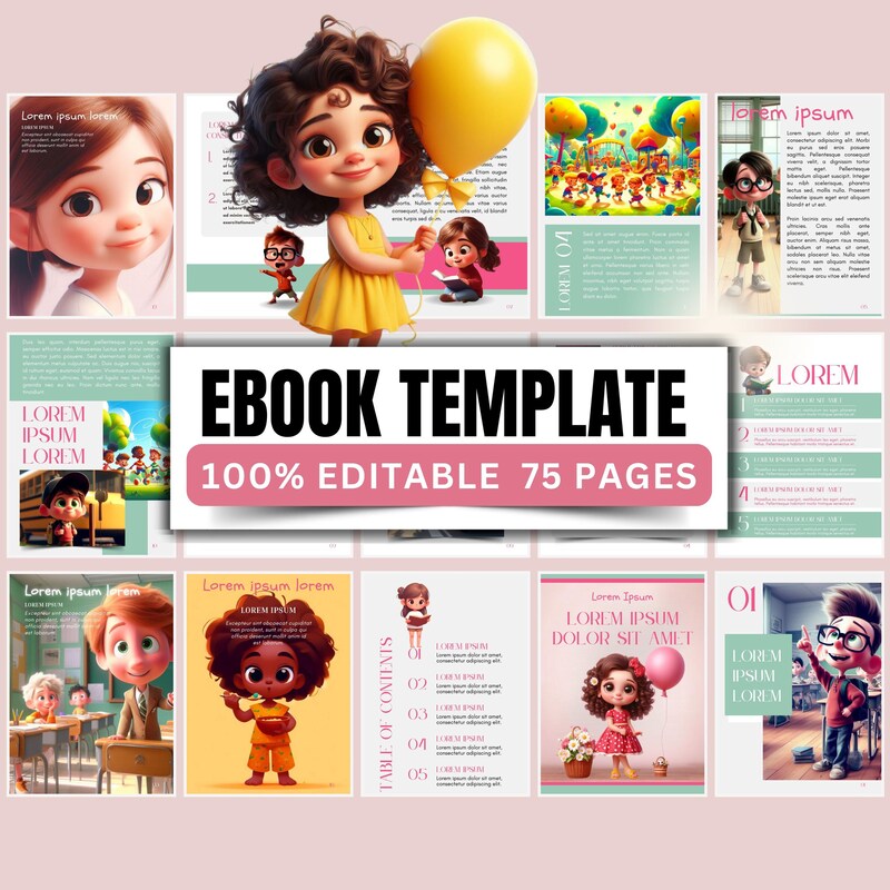 Free Canva Ebook Template - Etsy