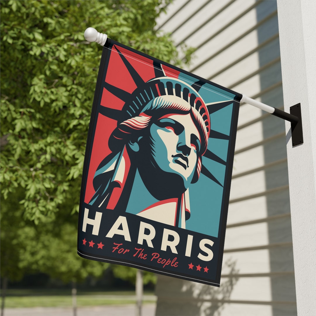 Kamala Harris Garden & House Banner, Harris Banner, Presidential ...
