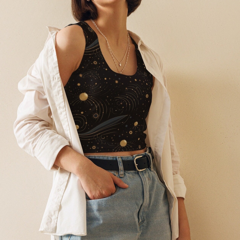 Galaxy Top - Etsy