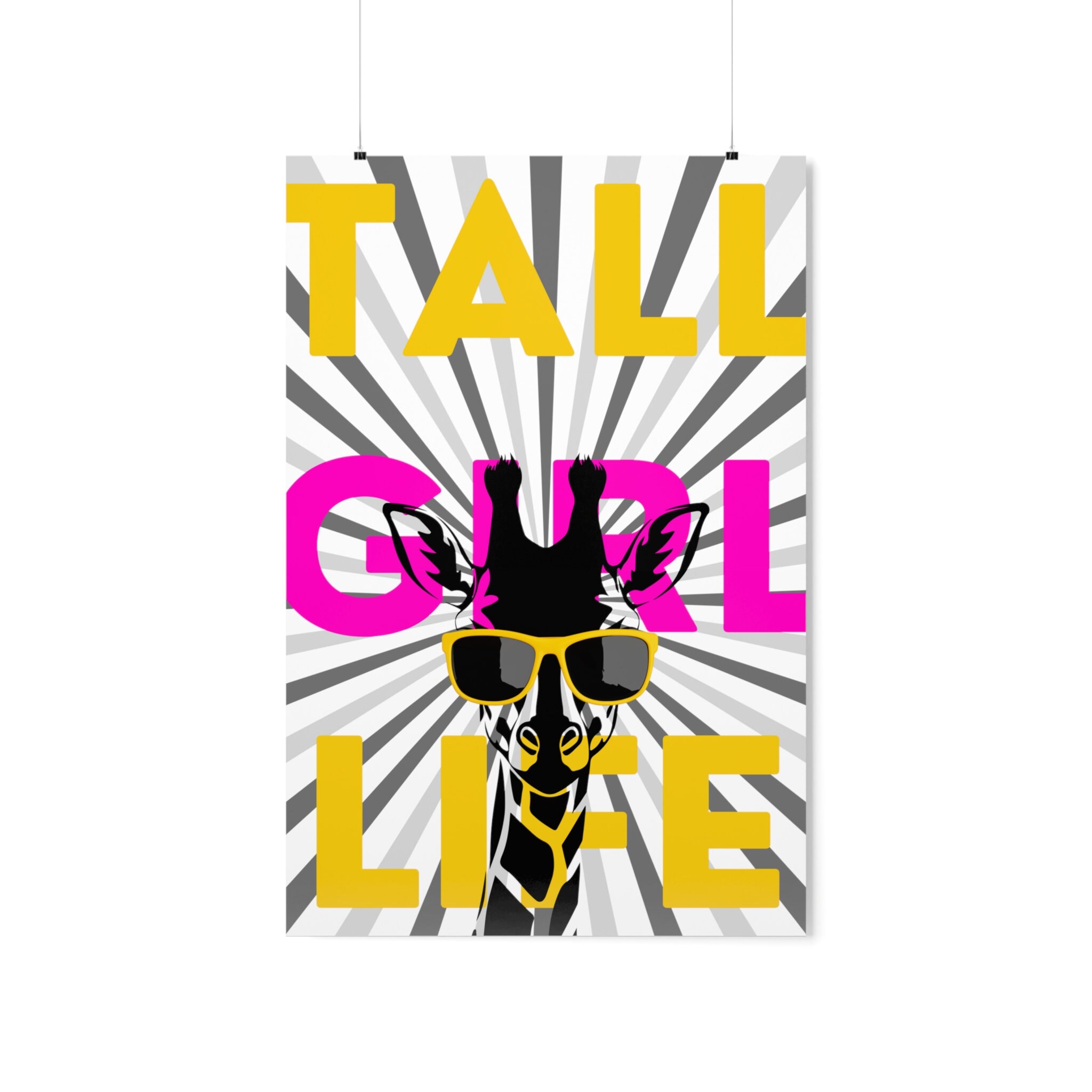 Tall Girl Life Premium Vertical Poster Gifts for Her Bedroom - Etsy