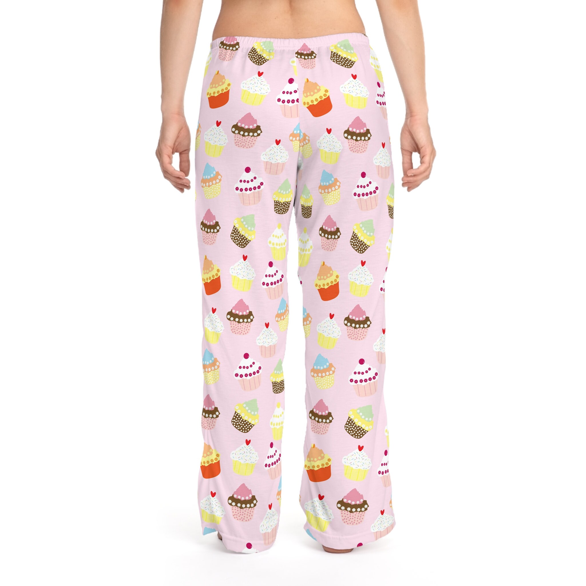 Cupcakes Women's Pajama Pants, Pink Pajama Pants, Gift for Her, Fun ...