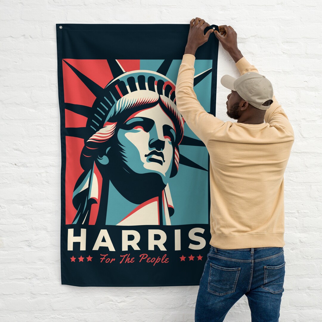 Kamala Harris Wall Banner, Election 2024, Wall Hanging, Kamala Flag ...