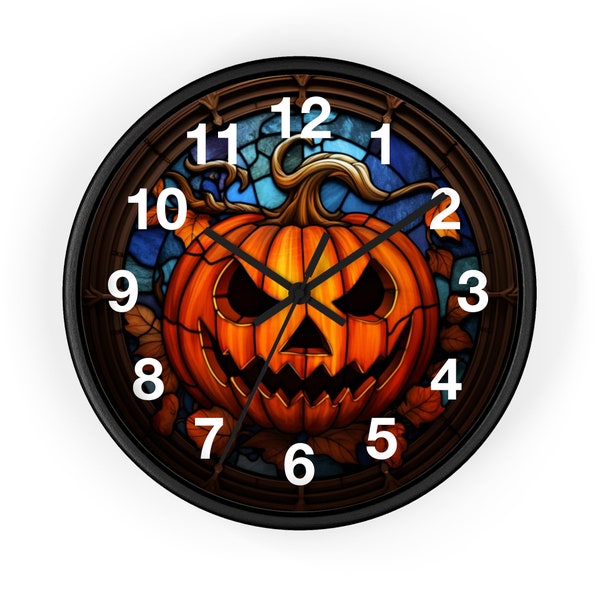 Halloween Clock - Etsy