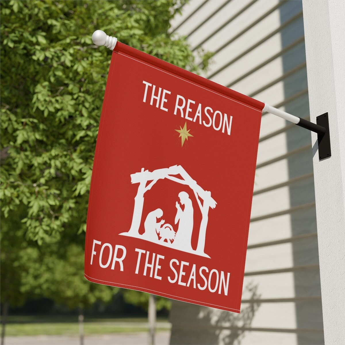 Reason for the Season Garden & House Banner, Holiday Season sold by ...
